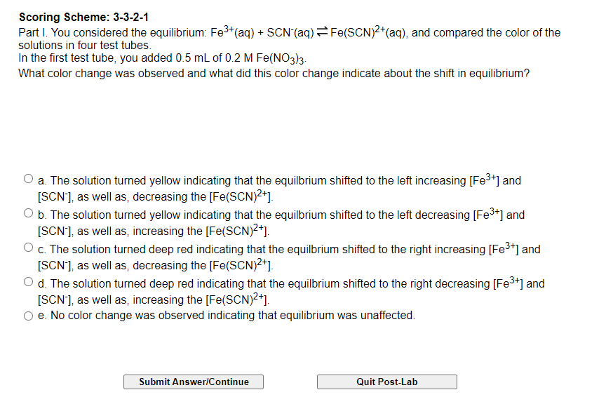 Solved Scoring Scheme: 3-3-2-1 Part I. You considered the | Chegg.com