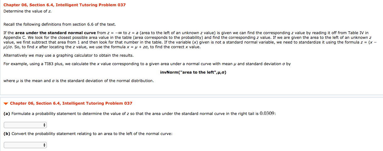 Solved Chapter 06, Section 6.4, Intelligent Tutoring Problem | Chegg.com