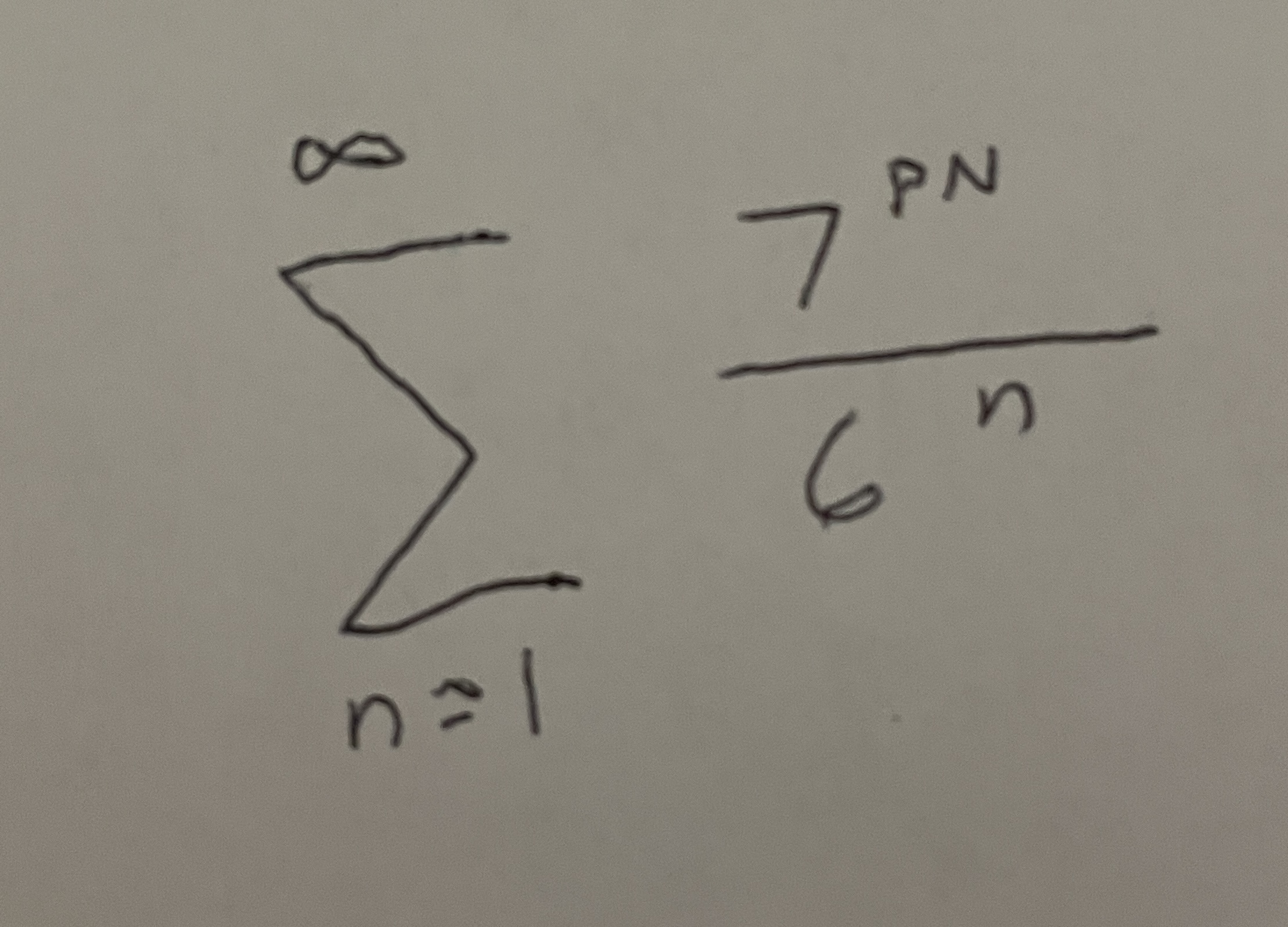 Solved Consider the following series with parameter p. Find | Chegg.com