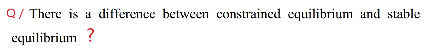 Solved Q/ There is a difference between constrained | Chegg.com