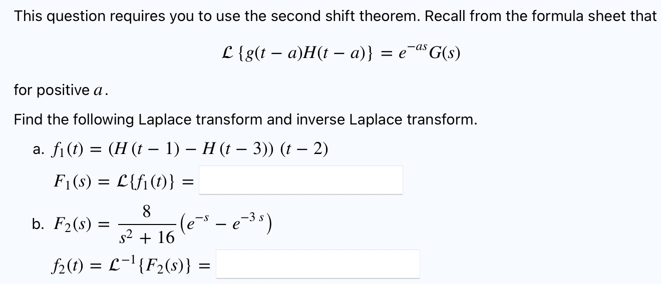 Solved This question requires you to use the second shift | Chegg.com