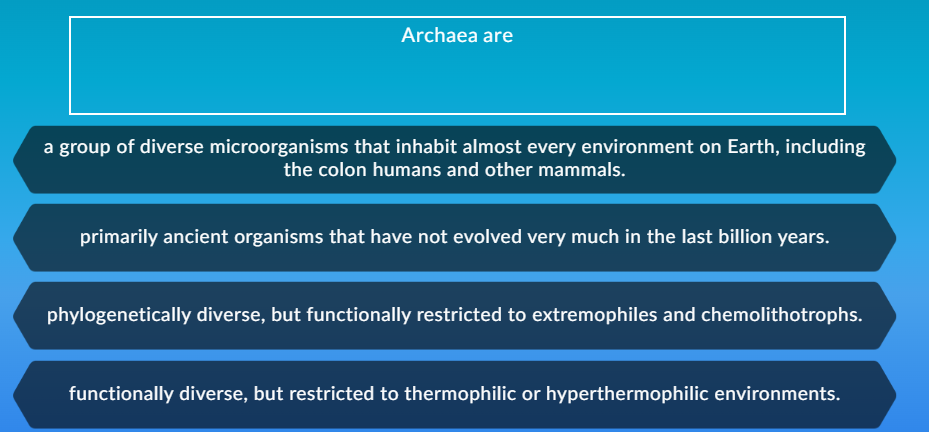 While many Archaea are bacilli or cocci, unusual | Chegg.com