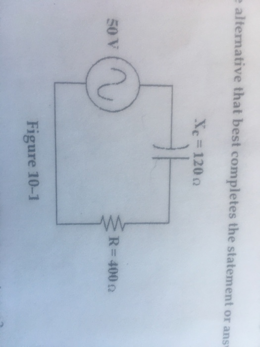 Solved If the frequency is 400Hz in figure 10-1, what is the | Chegg.com