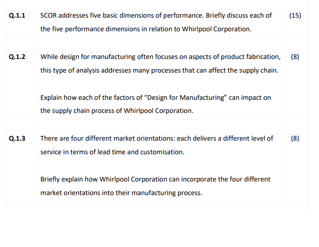 Solved Q 1 1 15 SCOR Addresses Five Basic Dimensions Of Chegg solved-q-1-1-15-scor-addresses-five-basic-dimensions-of-chegg