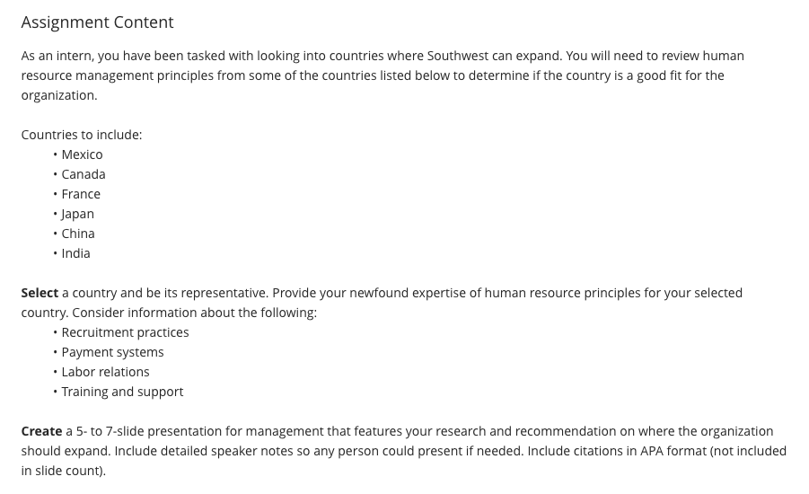 Solved Assignment Content As An Intern You Have Been Tasked 