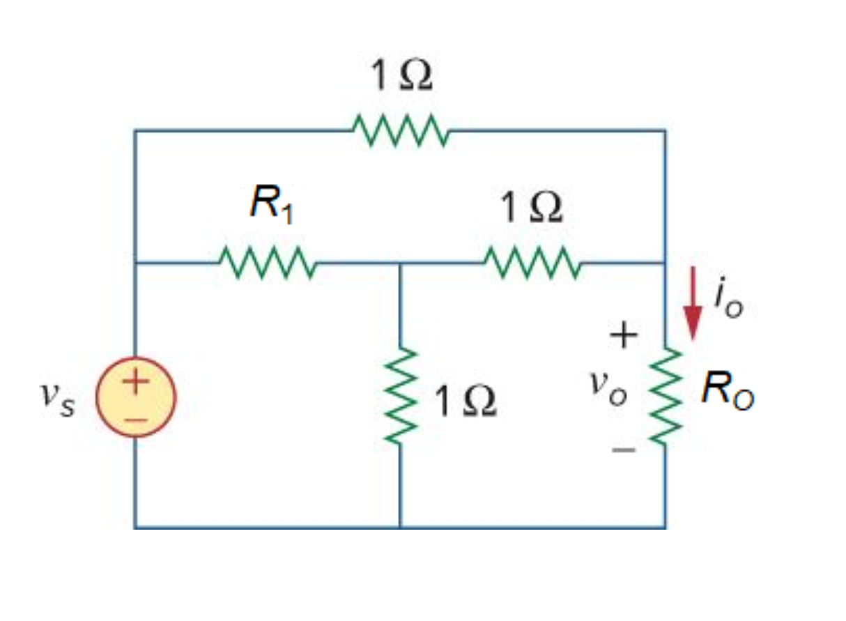 Solved 4.3 In the circuit shown in the image below, if R1 = | Chegg.com