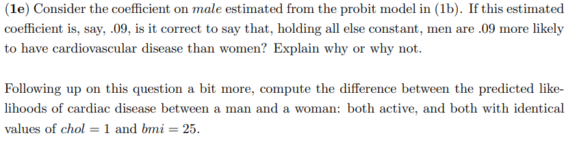 Solved Using STATA and MATLAB only, please help me answer | Chegg.com