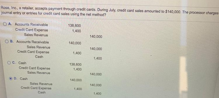 Solved Which is the correct journal entry or entries for | Chegg.com