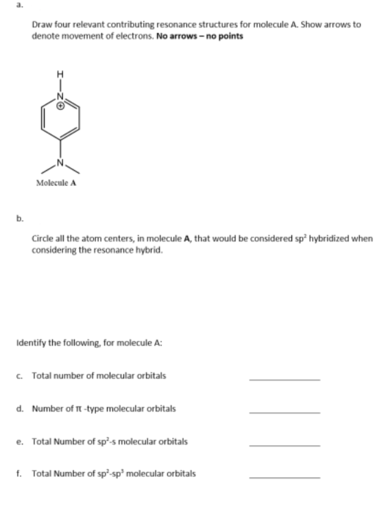 Solved Draw four relevant contributing resonance structures | Chegg.com