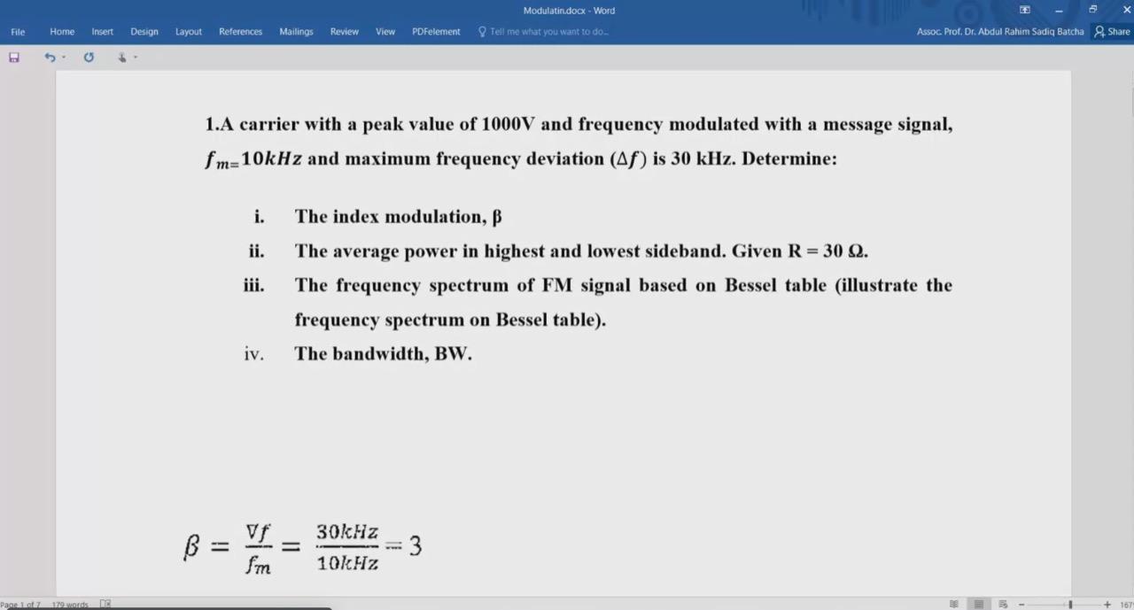 Solved Modulatin.docx - Word File Home Insert Design Layout | Chegg.com