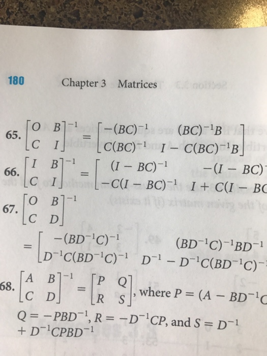 Solved #65 Partitioning large square matrices | Chegg.com