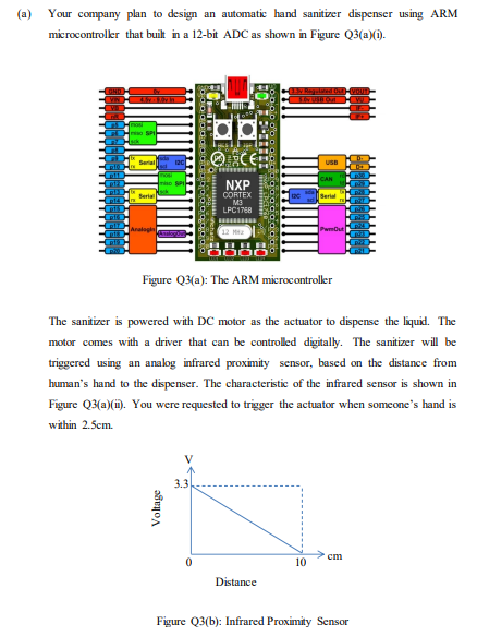 (a) Your company plan to design an automatic hand | Chegg.com
