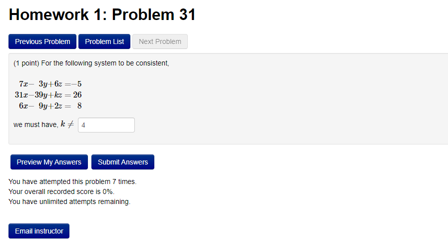 Solved Homework 1 Problem 31 Previous Problem Problem List 1604