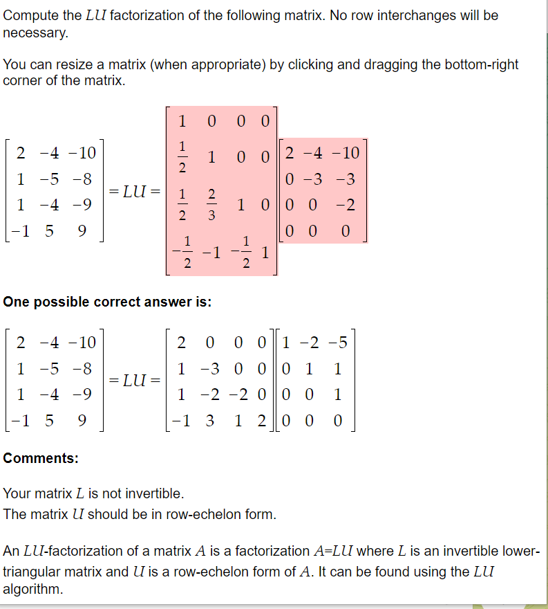 Solved Double check the answer, thumbs up WILL be given if | Chegg.com
