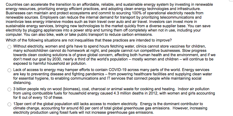 Solved Countries can accelerate the transition to an | Chegg.com