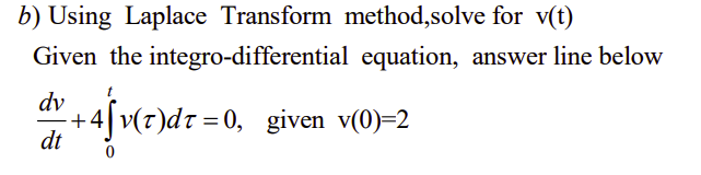 Solved a) Given the transfer function of a system find the | Chegg.com