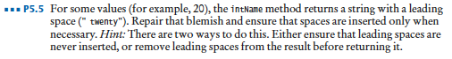 Solved 1. P5.5 For some values (for example, 20), the | Chegg.com