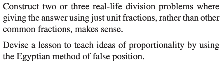 Solved Construct two or three real-life division problems | Chegg.com