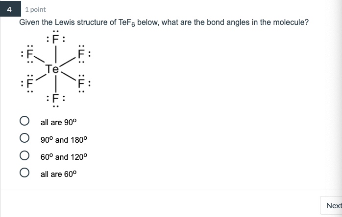 Solved 10/10 10 1 point For a molecular compound of formula | Chegg.com