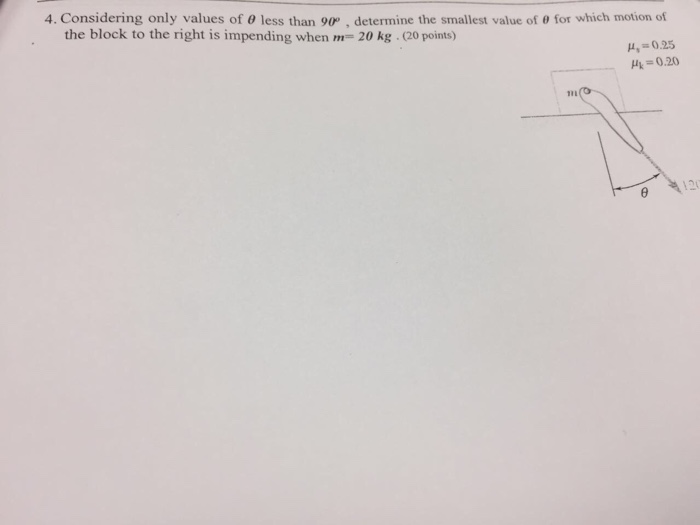 Solved Considering only values of theta less than 90 degree, | Chegg.com
