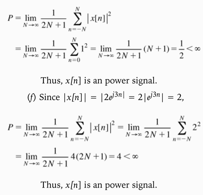 Solved What happened to the e^(j3n). Can you show me the | Chegg.com