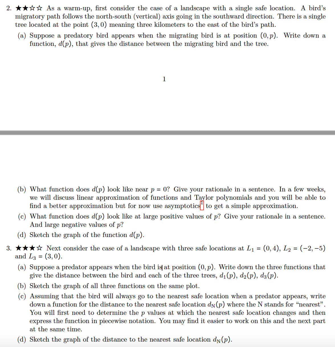 Solved 2. ⋆⋆⋆ℏ As a warm-up, first consider the case of a | Chegg.com