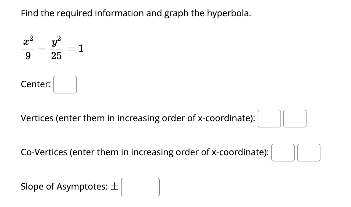 Solved Find the required information and graph the | Chegg.com