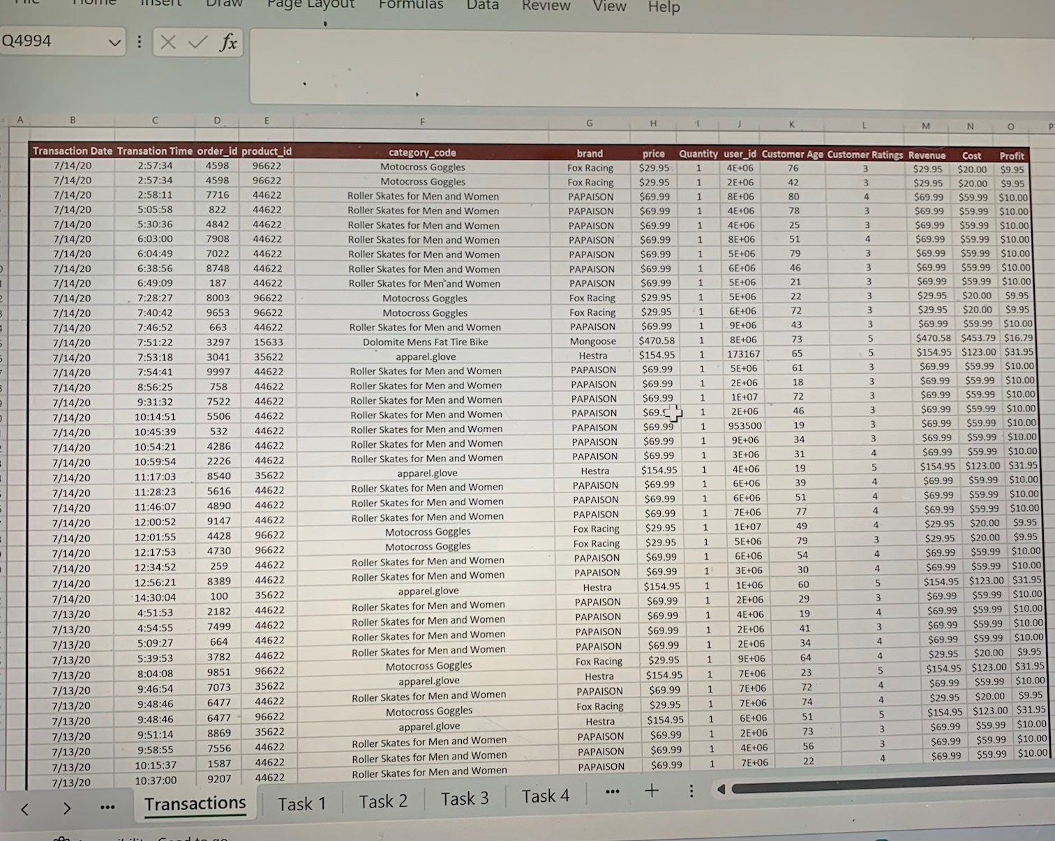 Solved B3 fx$300 thousandMyEducator Tasks Task 4 0/10 points | Chegg.com