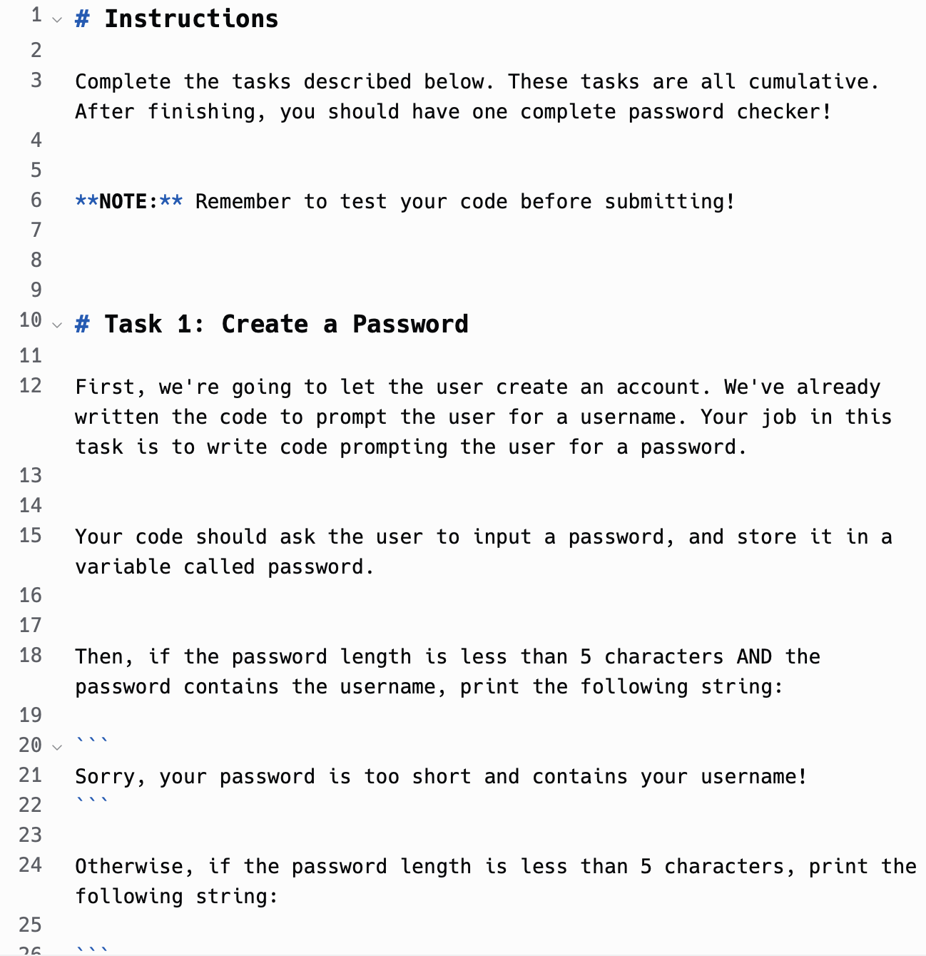 Solved 27 Sorry, your password is too short! 28 30 | Chegg.com