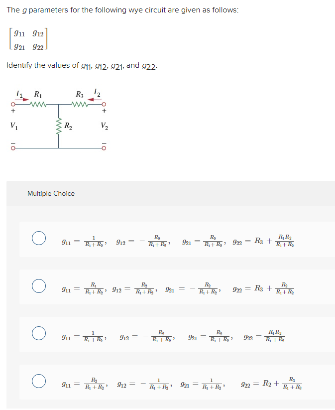 Identify the s-domain expression for the t parameters | Chegg.com