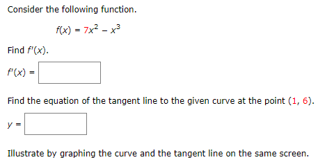 Solved Consider the following function. f(x) = 7x2 - 2 Find | Chegg.com