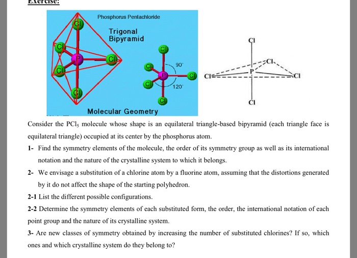 Molecular Geometry Of Pcl5