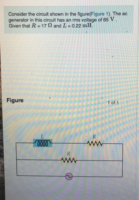 Solved Consider the circuit shown in the figure(Figure 1). | Chegg.com