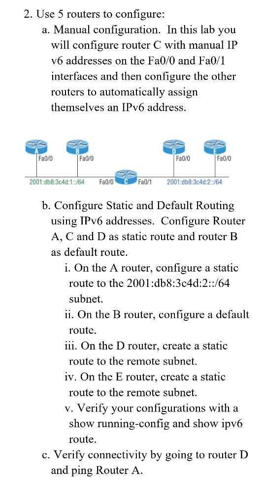 Solved Create the following using Packet Tracer with the | Chegg.com