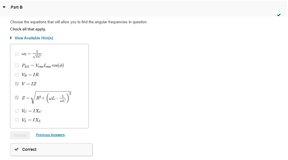 Solved A series circuit like the circuit in (Figure 1) | Chegg.com