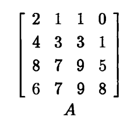 Solved 21.1. Let A be the 4 x 4 matrix (20.3) considered in | Chegg.com
