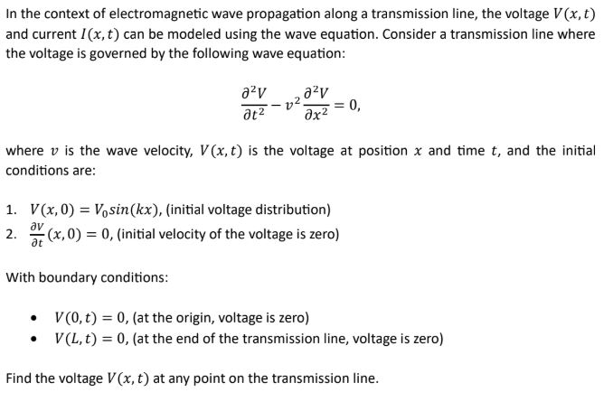 Solved In ﻿the Context Of ﻿electromagnetic Wave Propagation