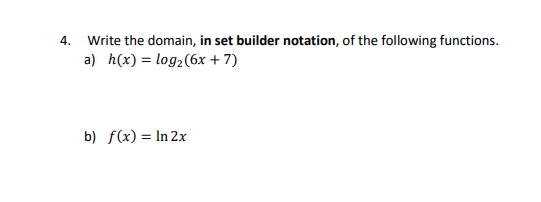Solved 3. a) Write the equation logab = c in exponential | Chegg.com