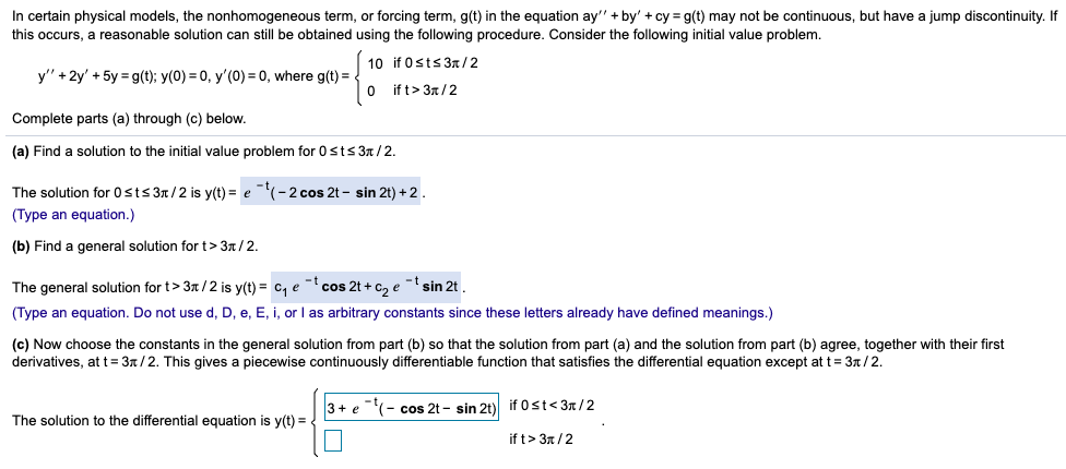 Solved I need help with the last part in part C, on | Chegg.com