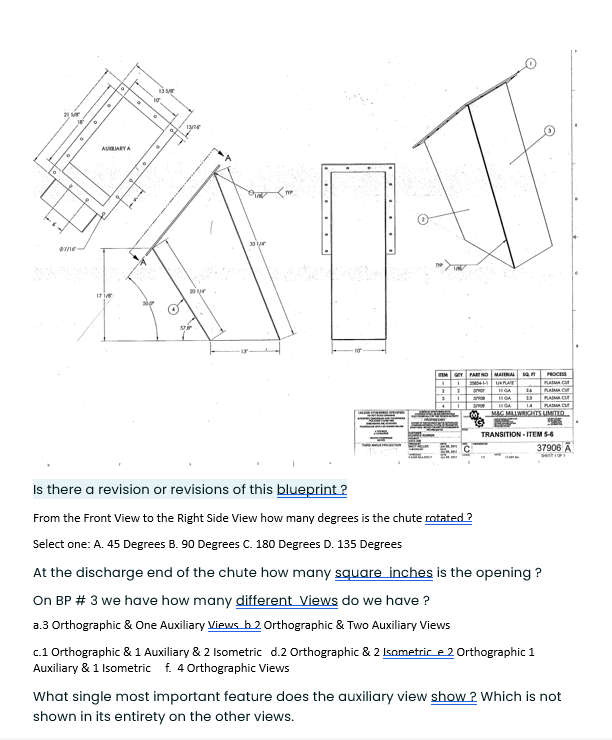 Solved Is there a revision or revisions of this blueprint? | Chegg.com