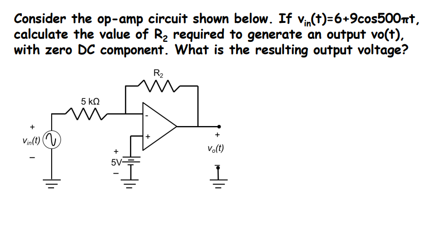 Solved Consider the op-amp circuit shown below. If | Chegg.com