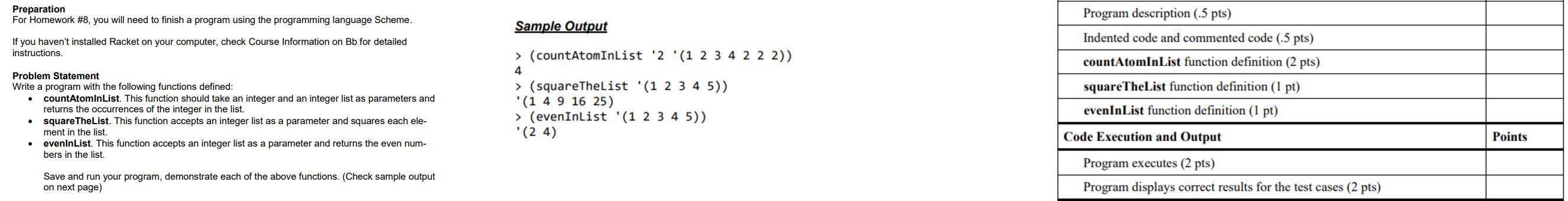 Solved Preparation For Homework #8, you will need to finish | Chegg.com