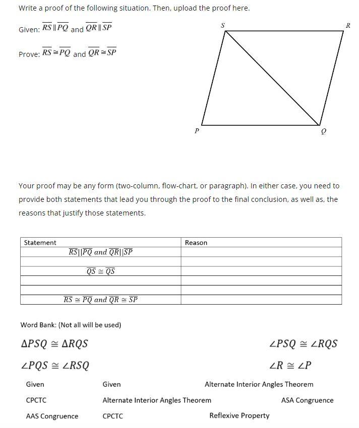 Solved Write a proof of the following situation. Then, | Chegg.com