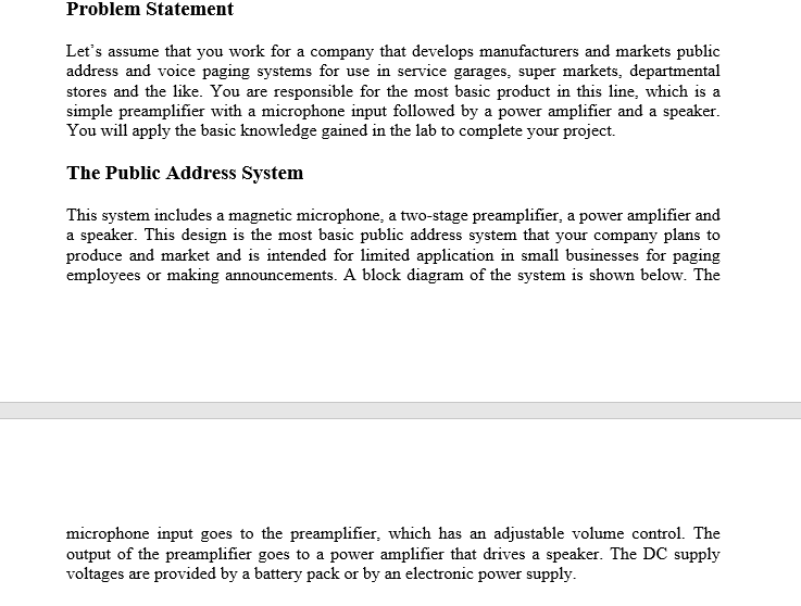 Solved Problem Statement Let's assume that you work for a | Chegg.com