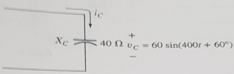 Solved For the inductive element, write the voltage in | Chegg.com
