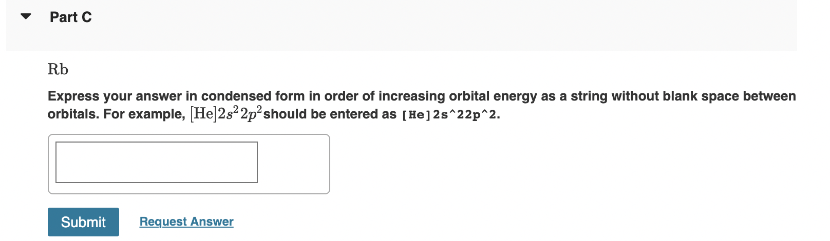 Solved Express your answer in condensed form in order of | Chegg.com