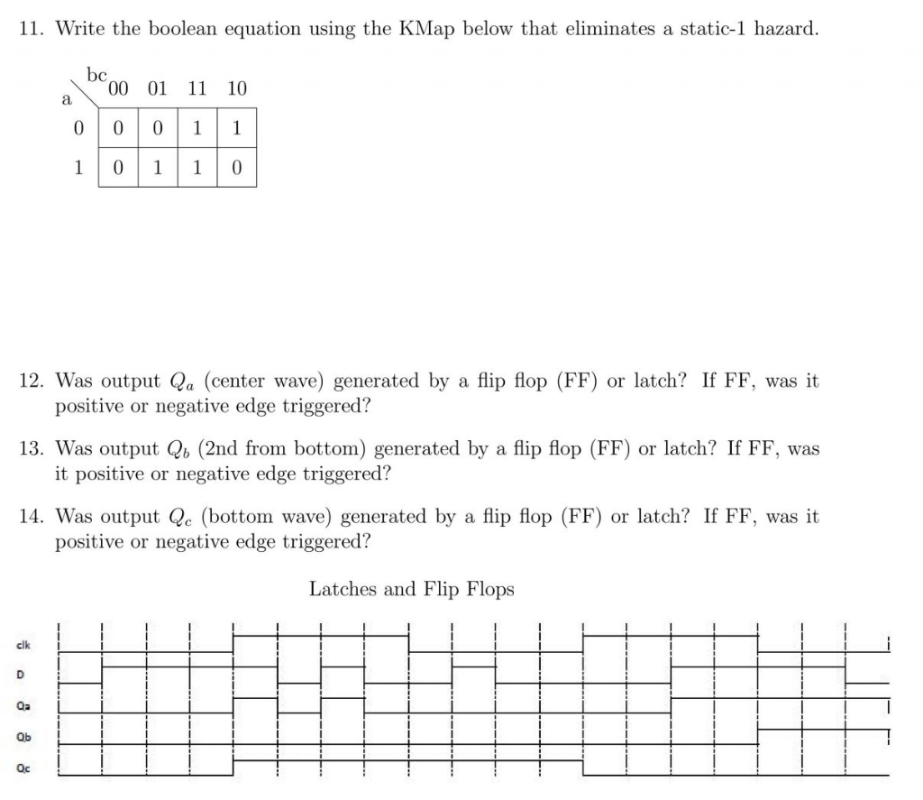 Solved 11. Write the boolean equation using the KMap below | Chegg.com