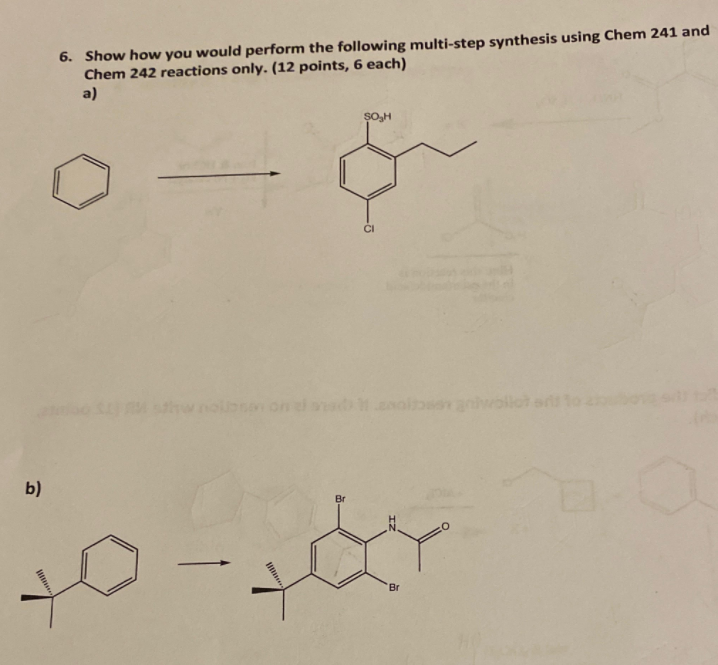 Solved 6. Show how you would perform the following | Chegg.com
