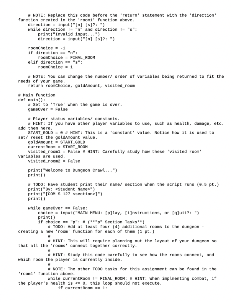 # TODO: Student writes their name at the top of the | Chegg.com