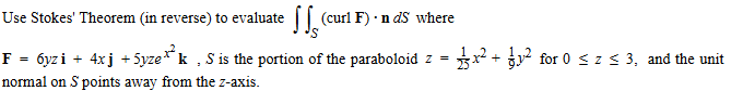 Use Stokes' Theorem (in ﻿reverse) to ﻿evaluate | Chegg.com